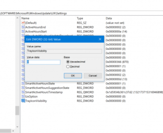 Enable or Disable Windows Update Status icon in System Tray on Windows 10 - New4Trick.Com
