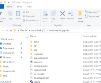 How to delete Windows10Upgrade folder in Windows 10 - New4Trick.Com