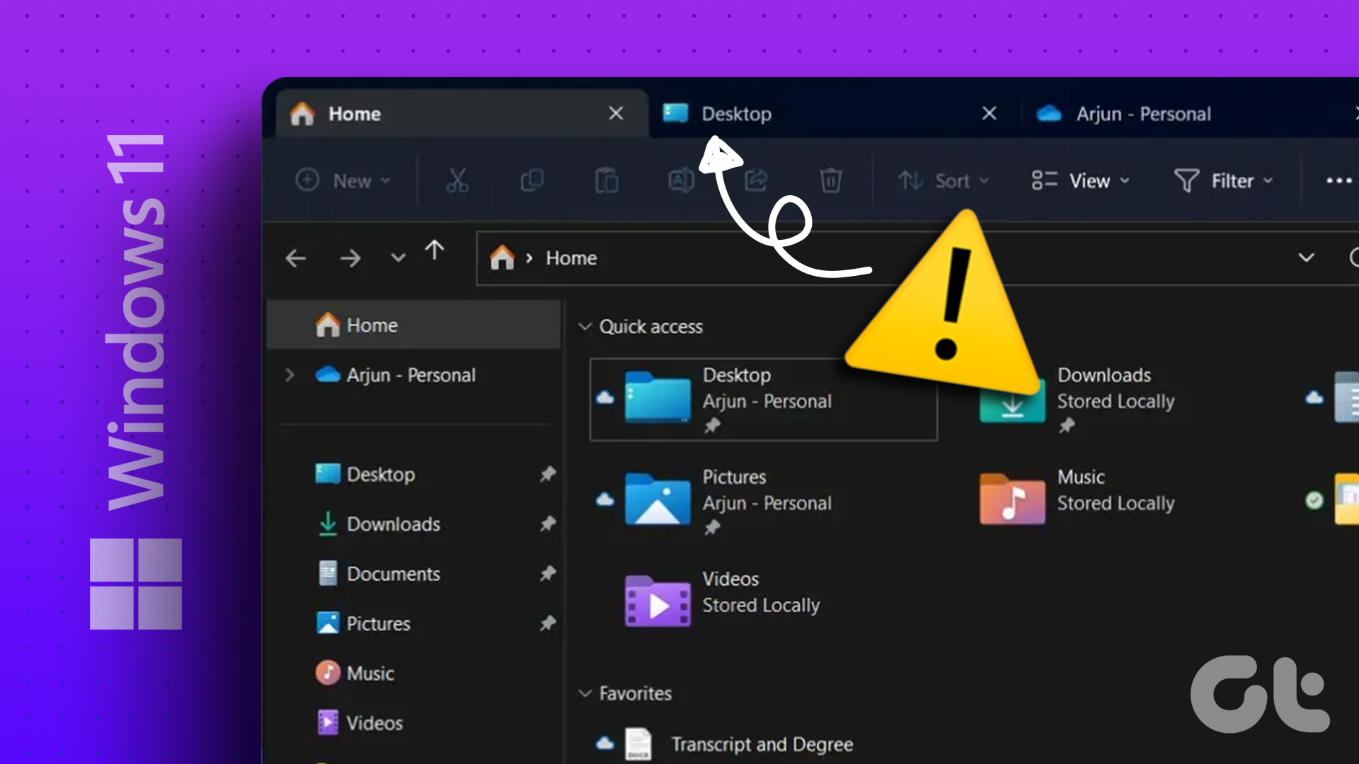 Top 6 Ways to Fix File Explorer Tabs Not Showing in Windows 11 2023 Top 6 Ways to Fix File Explorer Tabs Not Showing in Windows 11 2023